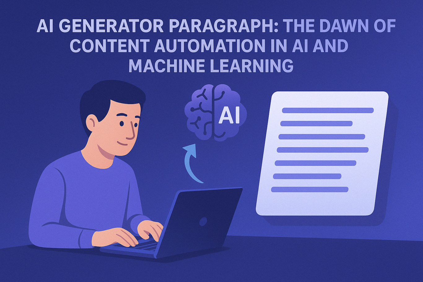 AI Generator Paragraph: The Dawn of Content Automation in AI and ...